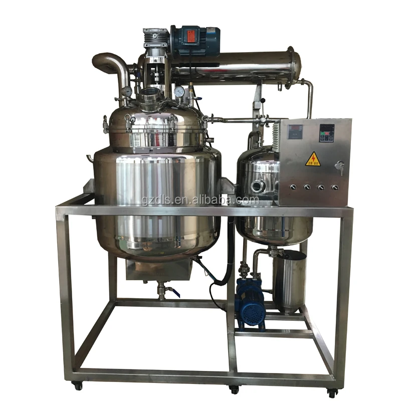 200l Stainless Steel Condenser Extraction Plant Extractor Cbd Extractor ...