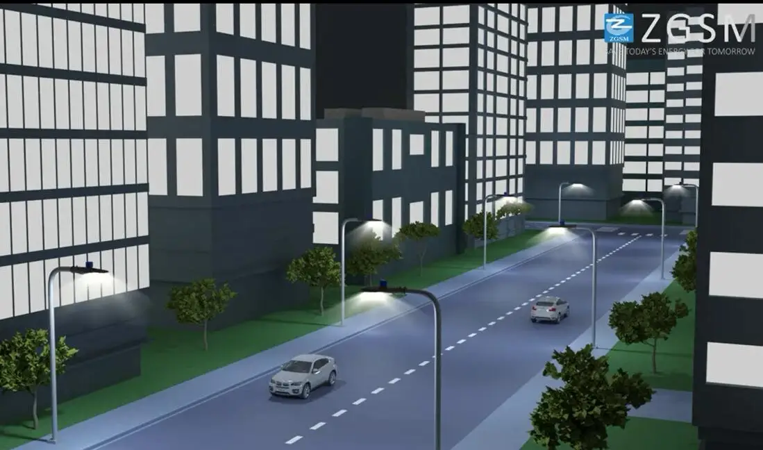 Public Parking Lot Lights Ip66 Waterproof 20w 40w 60w 80w 100w 120w ...