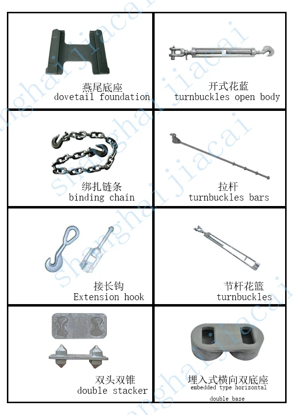 20FT 40FT Flat Rack Container Parts - Durable & Safe