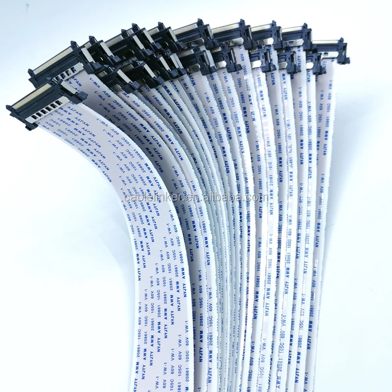 High Speed Lvds Ffc Cable Gold Plated Ffc Flat Cable - Buy Lvds Ffc ...