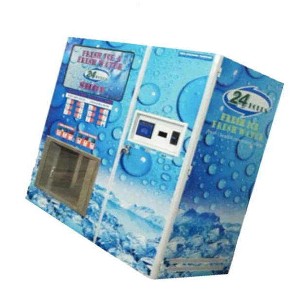 Wellcooling Automatic Combined Cube Water and Ice Vending Machine