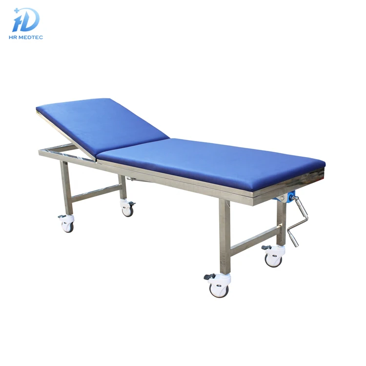 Cheap Hospital Back Adjustable Patient Examination Table Clinical Exam ...