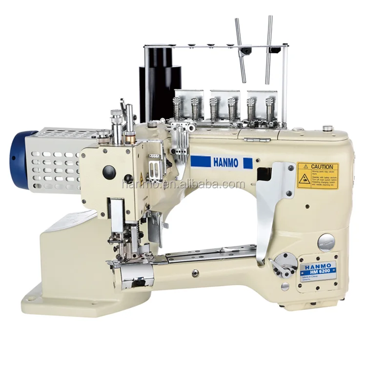 Hm 6200d Direct Drive 4 Needle 6 Thread Flat-seamer Series Sewing ...