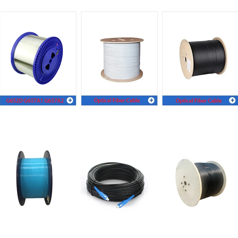 Optical Fiber Spools - G652D, G657A1, G657A2, G655C