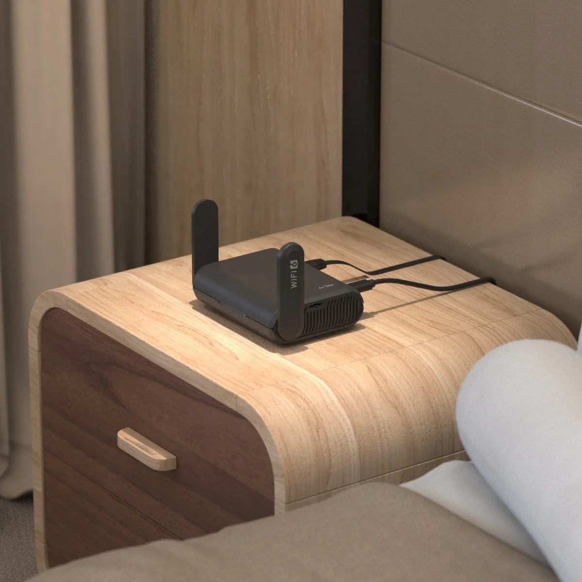 Glinet Axt1800 Small Antenna Router Oem Remote Management Wifi Router ...