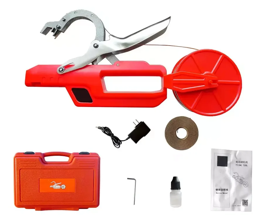 Automatic Binding Plant Tie Machine With Kraft Paper Twist Ties - Buy ...