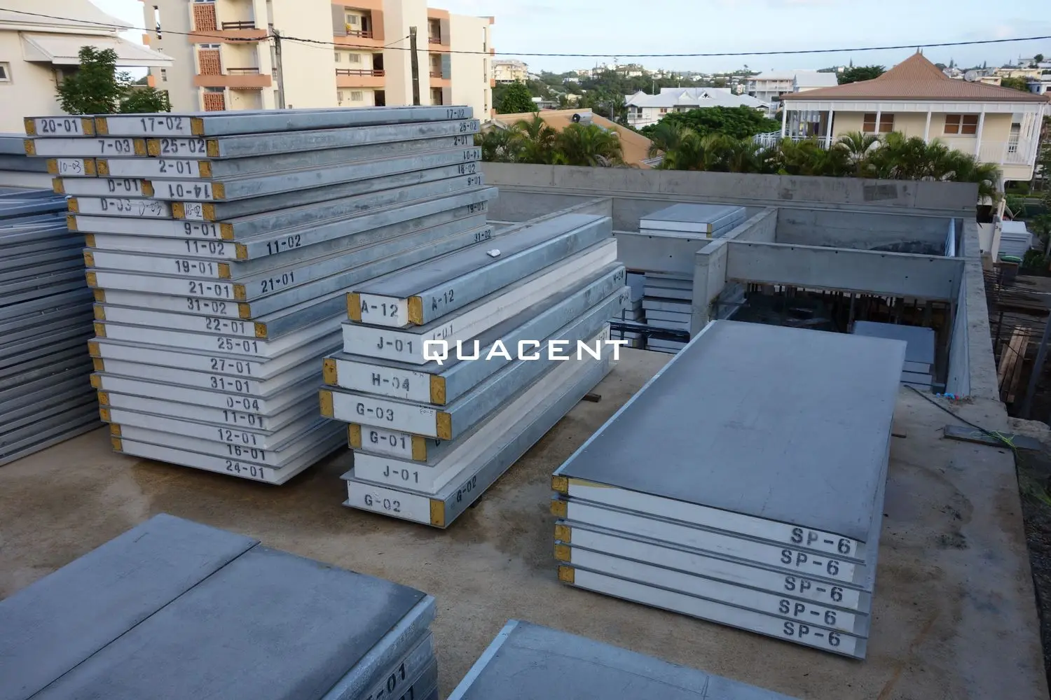 fiber cement board facing SIPs structure prefabricated house kits ...