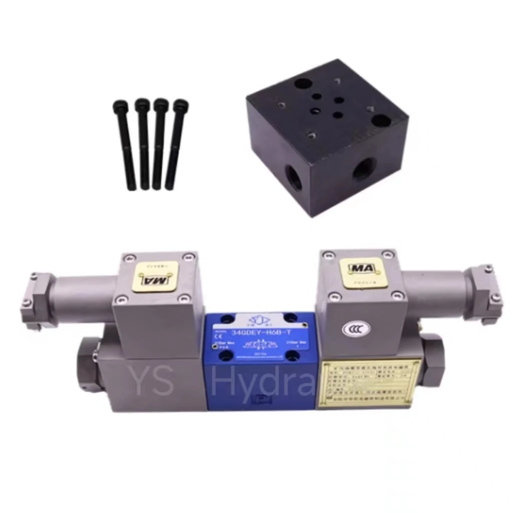 Explosion-proof Electromagnetic Reversing Valve 34gdey-h6b-t 24gdey-h6b-t Hydraulic Valve High ...