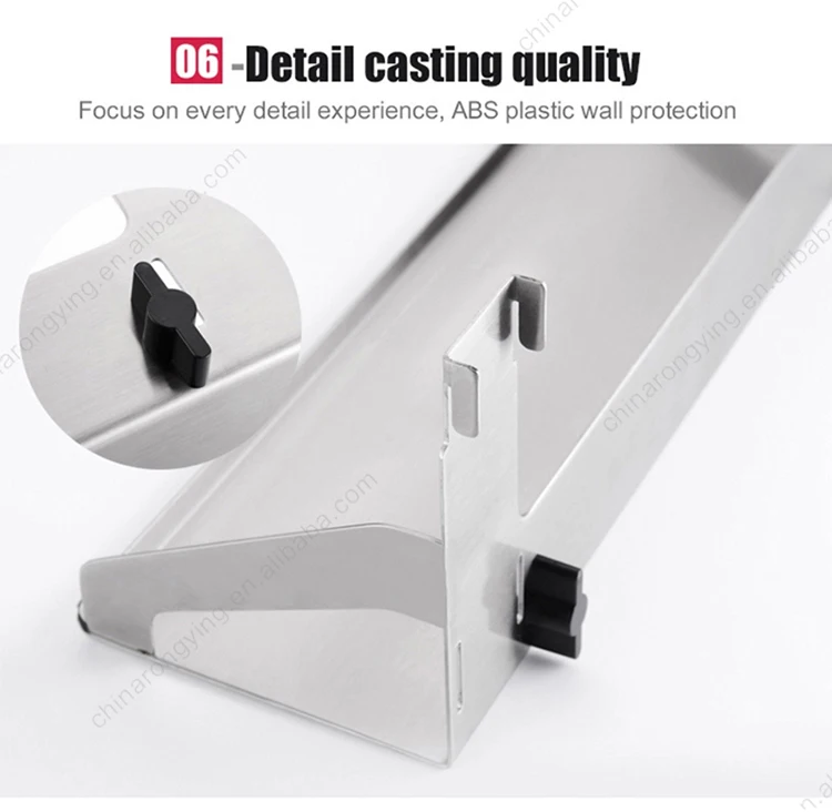 Stainless Steel 304 Kitchen Utensil Storage Wall Hanging Rack,Kitchen ...