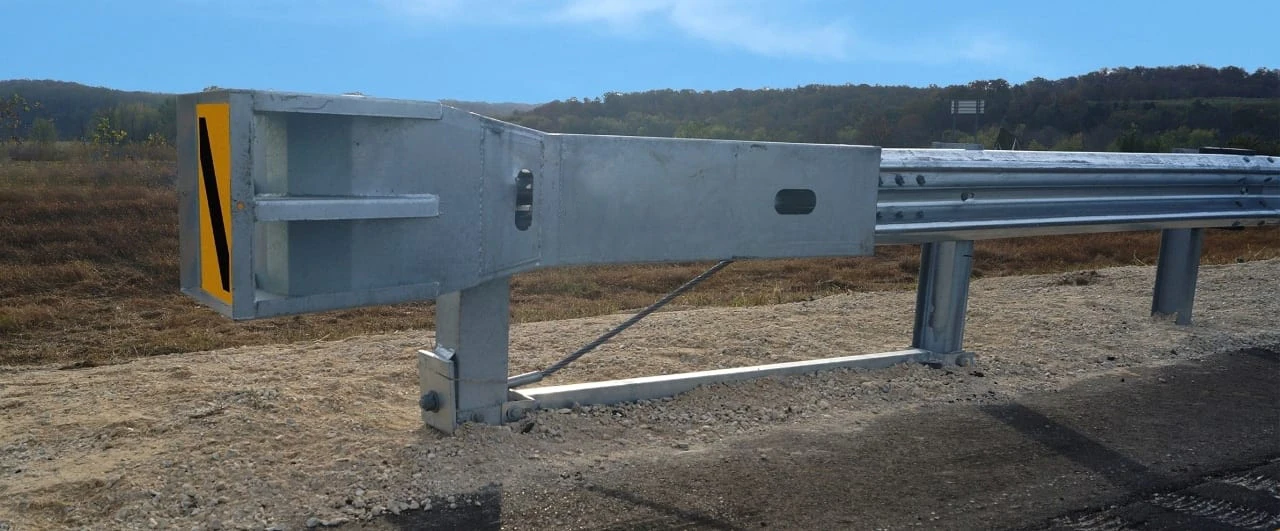 Roads Safety Highway Guardrail Used Skt End Terminal For Sale - Buy ...