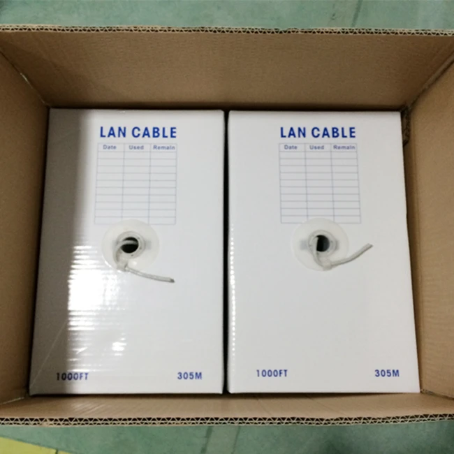 CAT6 Siamese Cable - Reliable UTP with Power Indoor/outdoor