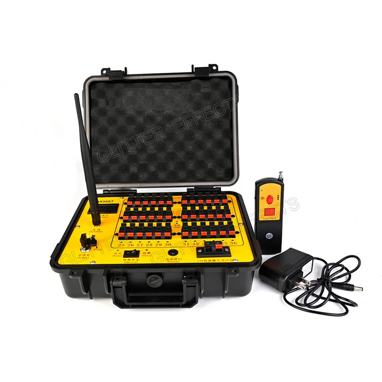 Digital Remote Control 36 Channel Professional Fireworks Firing System ...