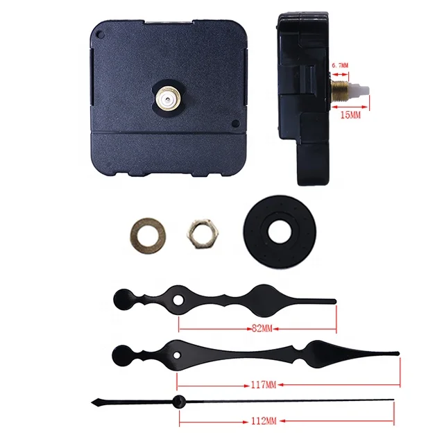 HR 1688 24 Hour Clock Movement - Reliable Quartz Mechanism