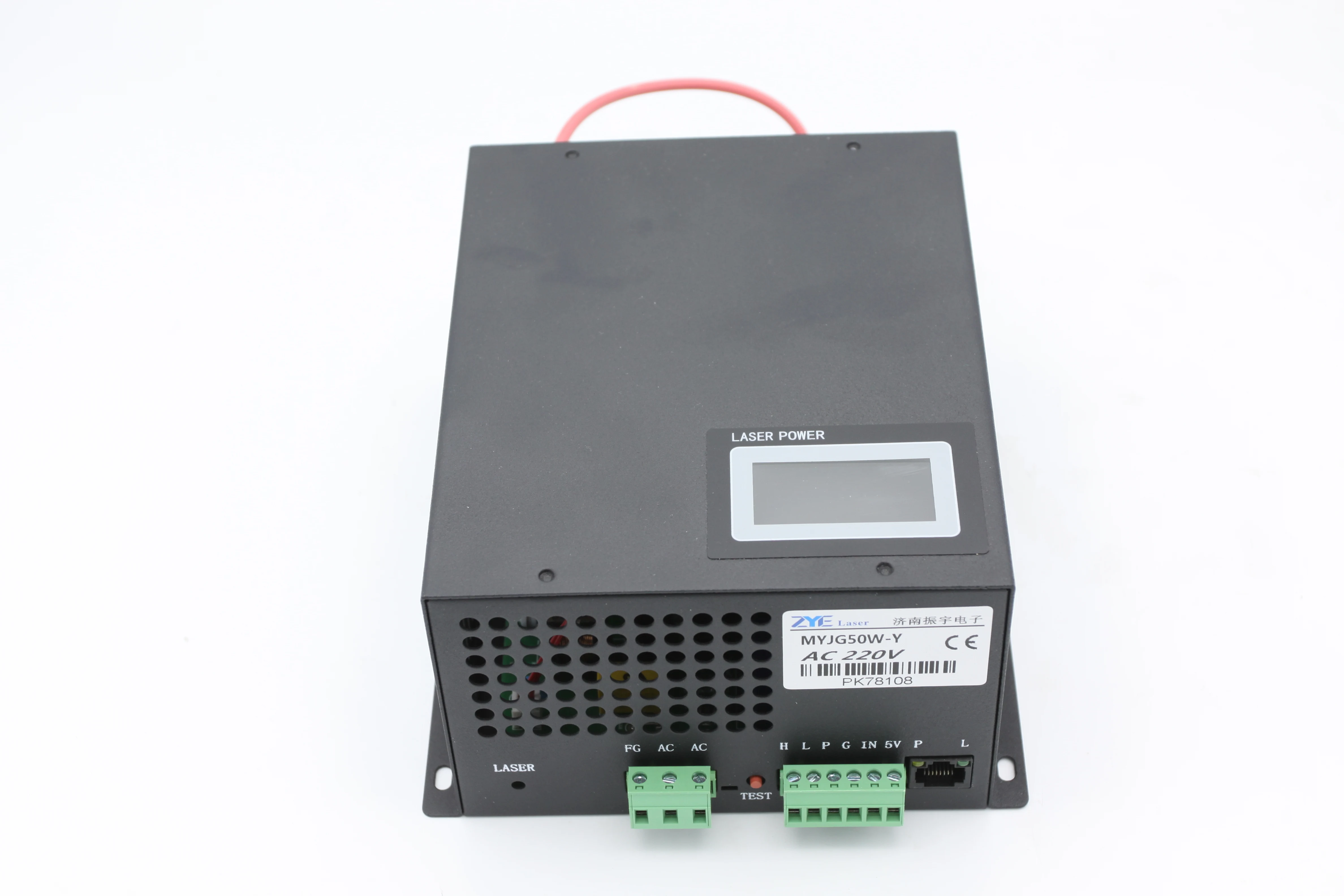 Zye Myjg 50w-y Ac 220v Co2 Laser Lcd Display Integrated Power Supply ...