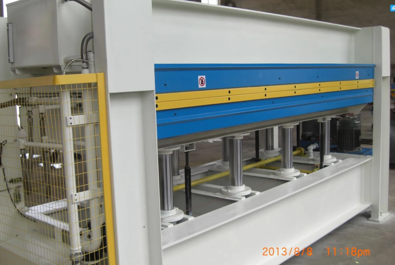 100 Ton MDF Hydraulic Plywood Laminate Hot Extrusion Press Machine for ...