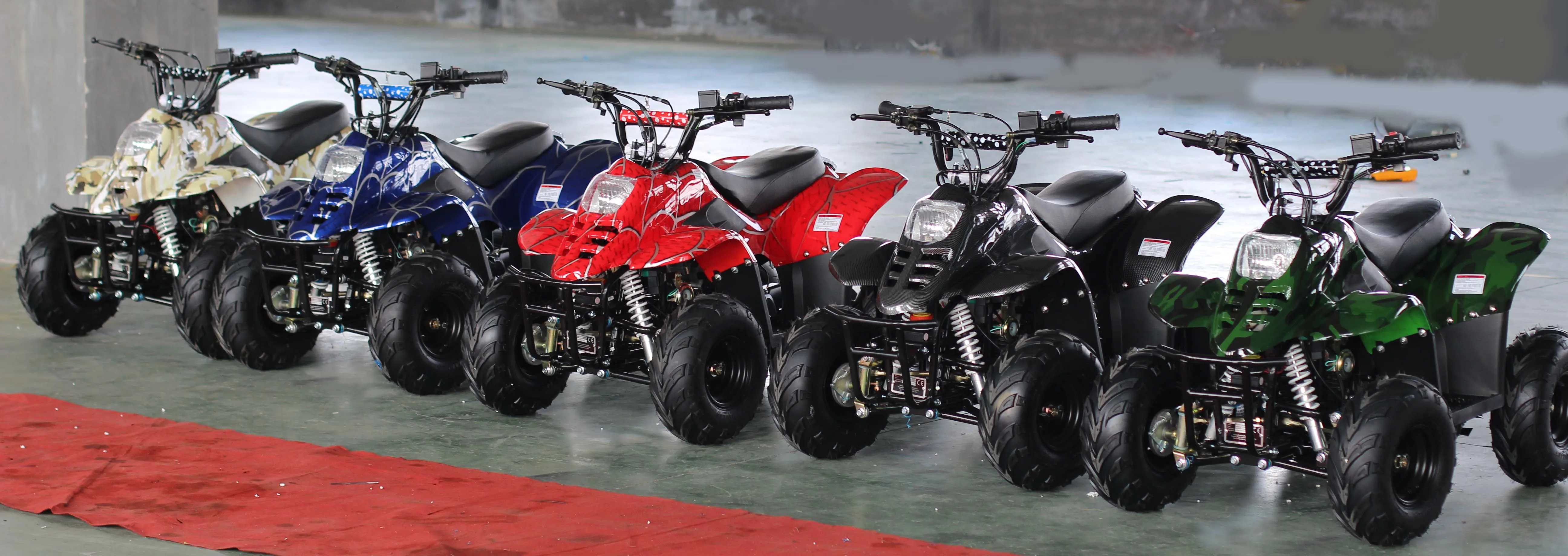 Kid 110cc Quad Bikes 110cc Atv Quad Off Road With Ce Approved - Buy ...