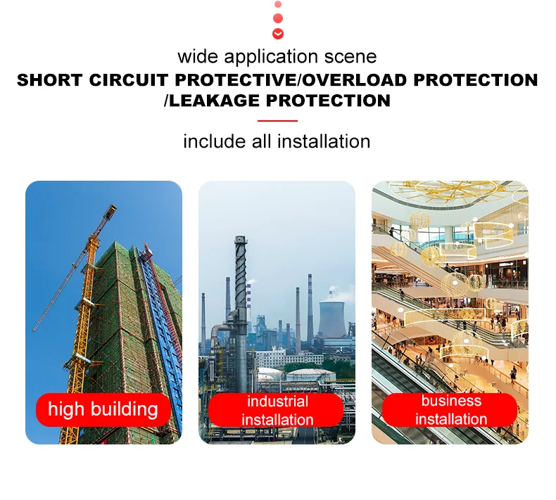 Elcb Mcb Mini Earth Leakage Circuit Breaker - 1P 2P 3P 4P