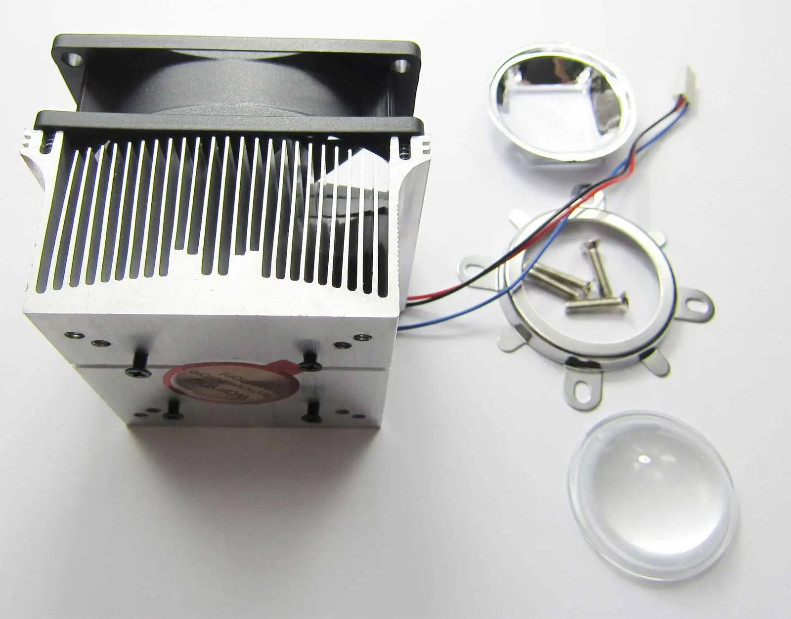 20W ~ 50W Aluminium Led Straatverlichting Heatsink Met Ventilator En ...
