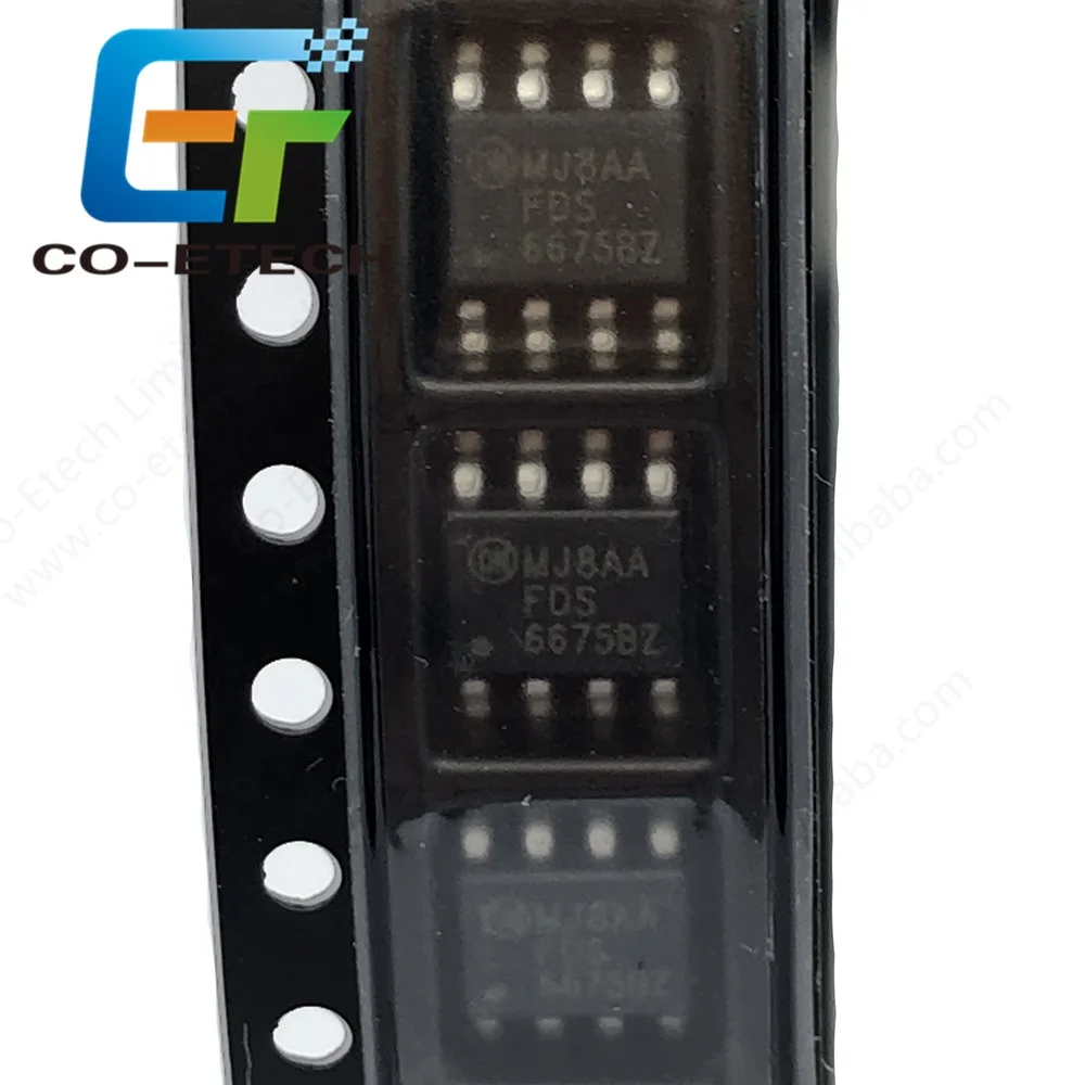 30V 11A N-Channel MOSFET FDS6675BZ SOP8 Chip - High-Quality N Type ...