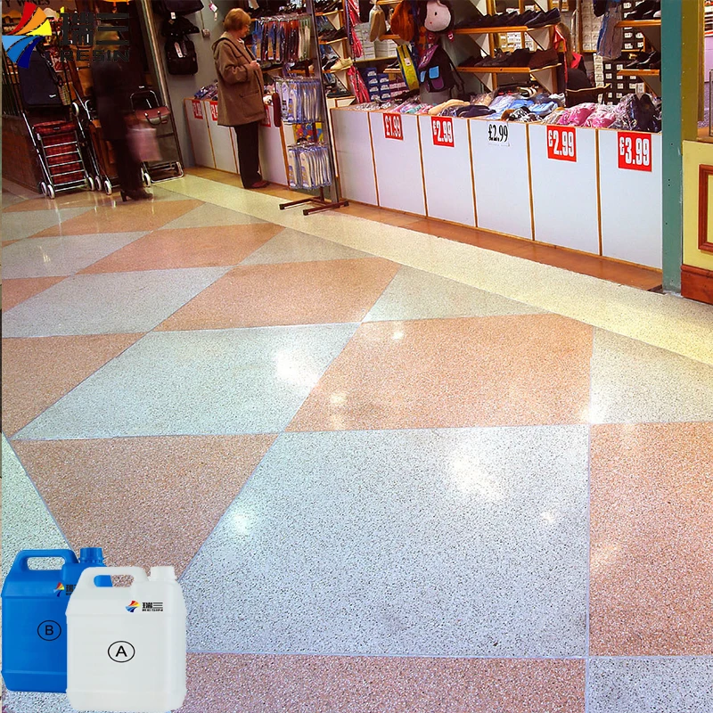 Terrazzo Marble Flakes Chips Epoxy Resin Floor Coating