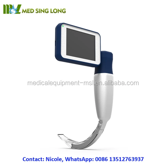 Medical Reusable Video Laryngoscope Disposable With 6 Sizes Blade - Buy ...