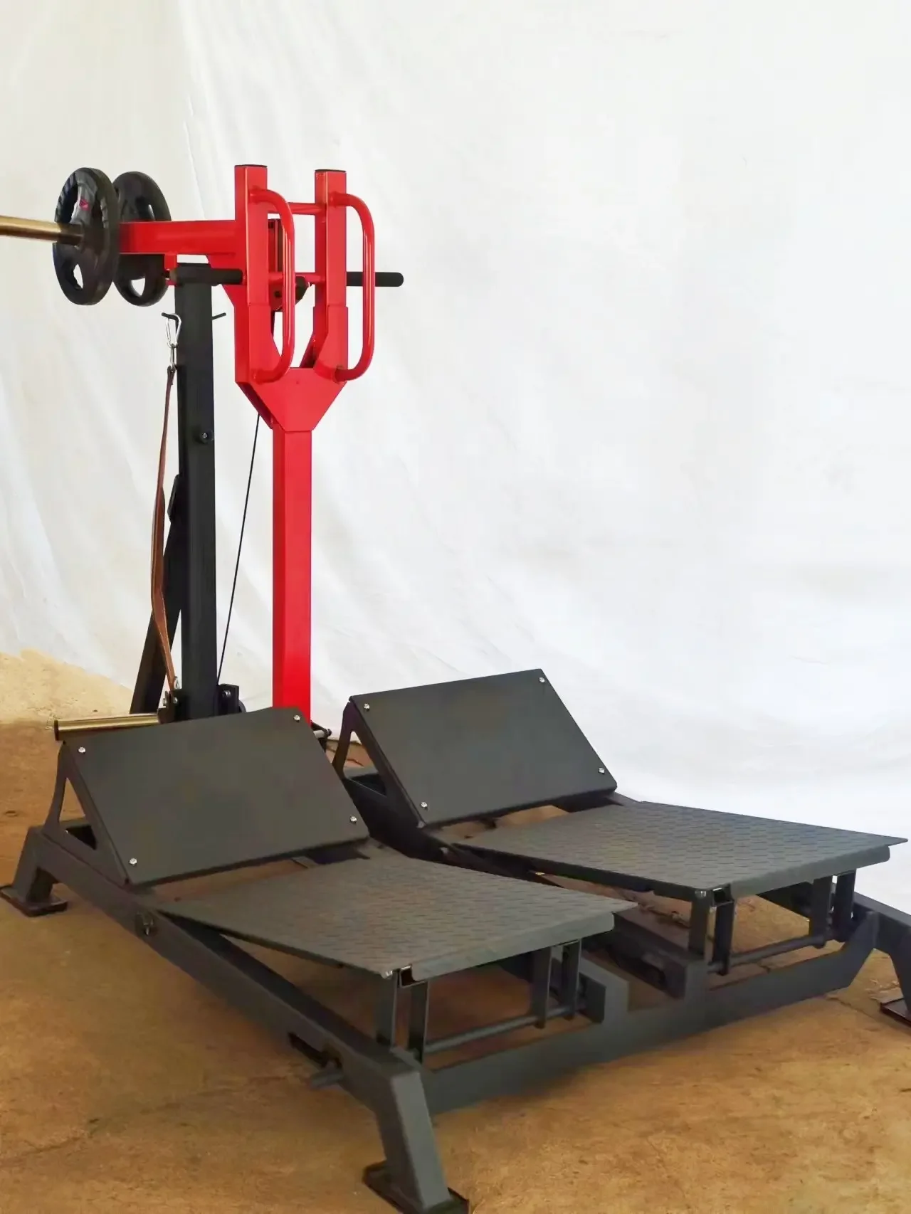 Plate Loaded Squat Machine Gym Equipment Squat Tower Exercise Strength ...