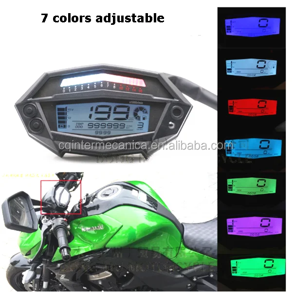 Universal Electronic Speedometer for Z1000 Motorcycle