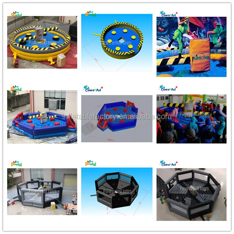 Inflatable Sweeper Game - Total Wipeout Fun for All Ages