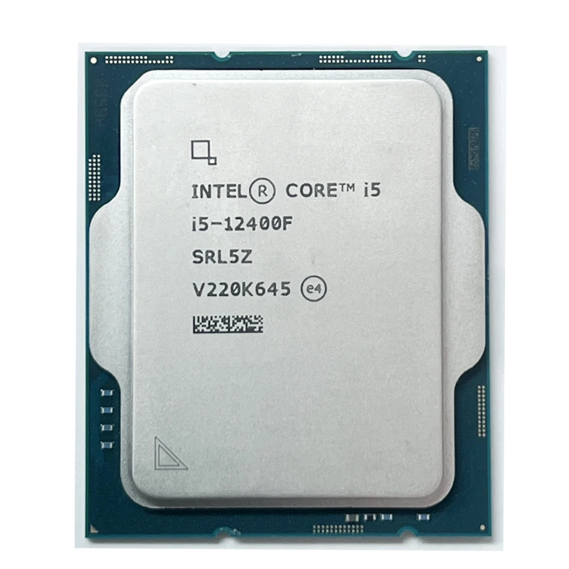Intel Core I5 12400F - 6-Core Desktop CPU with 18MB Cache