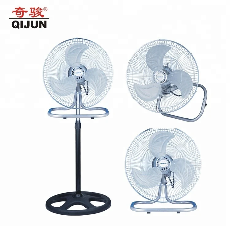 16"/18 Inch Evernal Crown 3 In 1 Industrial Pedestal Turbo Fan W/ Big ...