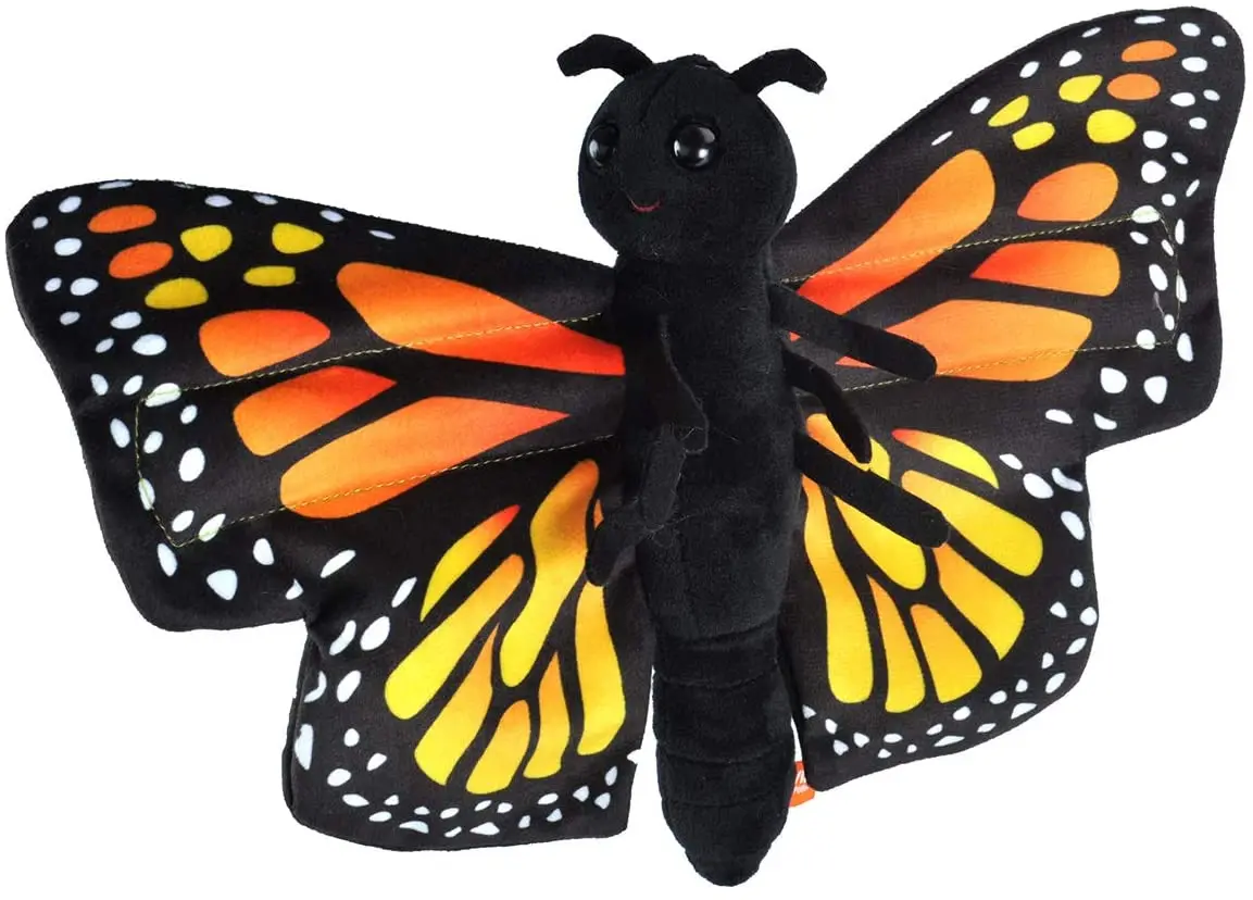 Monarch Butterfly Plush - Customized 12 Inch Stuffed Toy