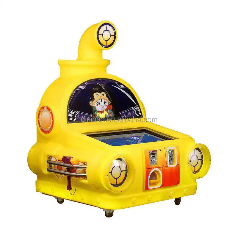 Children Kids Hammer Hitting Music Submarine Arcade Game Machine Coin ...