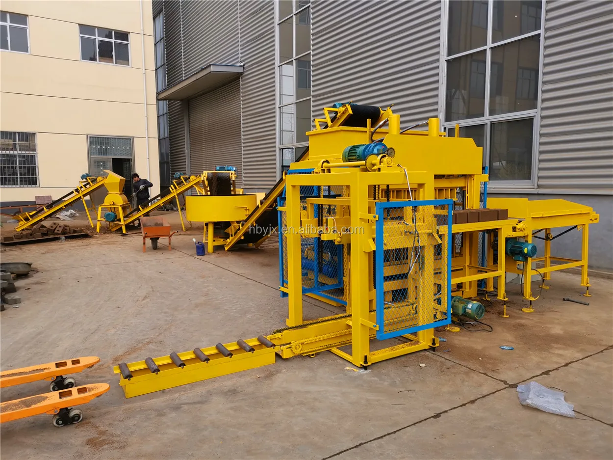 HBY7-10 Automatic Clay Interlocking Brick Pressing Machine