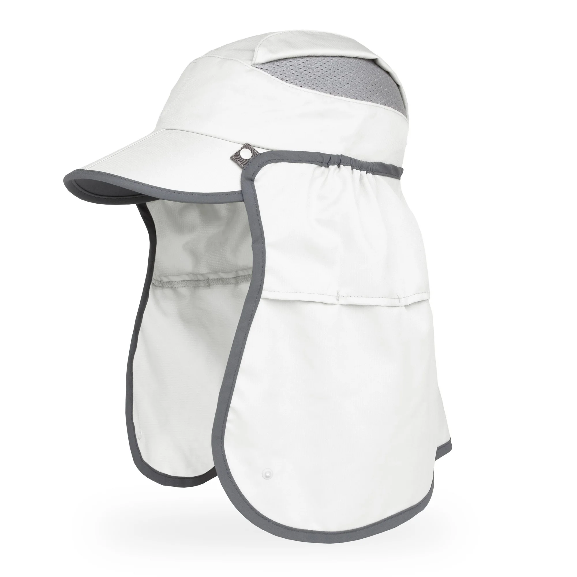 Removable Ventilated Neck Cape Sunshield Fishing Cap Men Women
