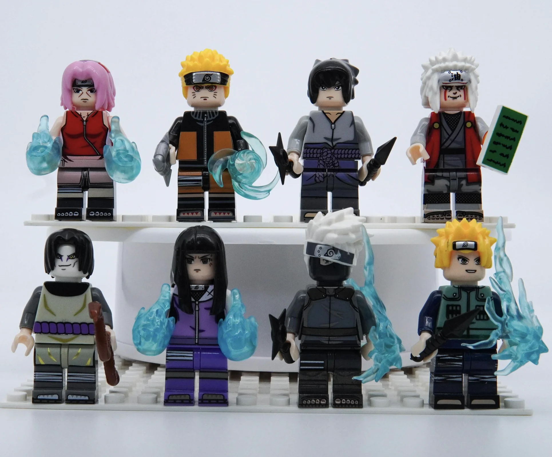 Cartoon Action Figures Kurama Hatake Kakashi Uchiha Obito Tsunade Anime ...