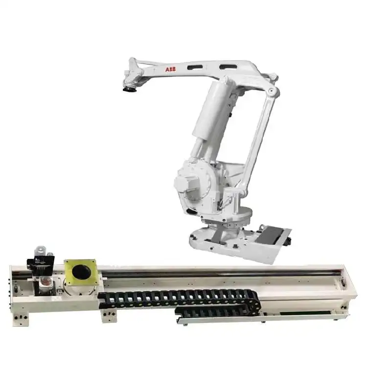 4轴机械臂abb Irb 660，带cngbs机器人导轨，用于处理工业机器人 - Buy 4轴机械臂,机器人导轨,工业机器人 Product ...