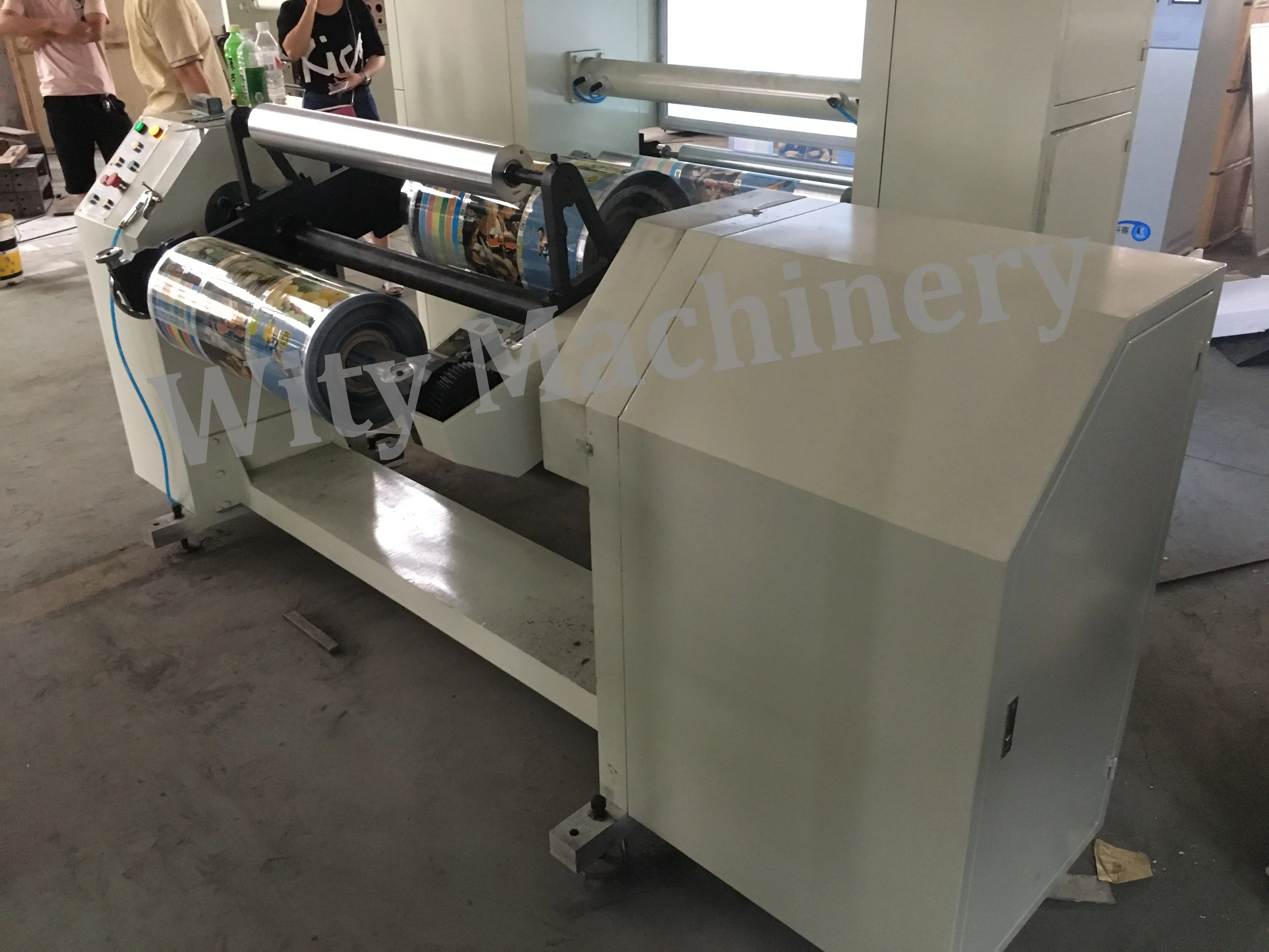 8 Warna Warna Komputer Register Mesin Cetak Rotogravure untuk Film ...