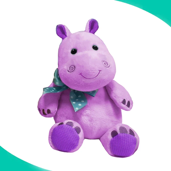 High Quality Factory Custom Red Hippo Plush Toy Hippo Stuffed Toys Made ...