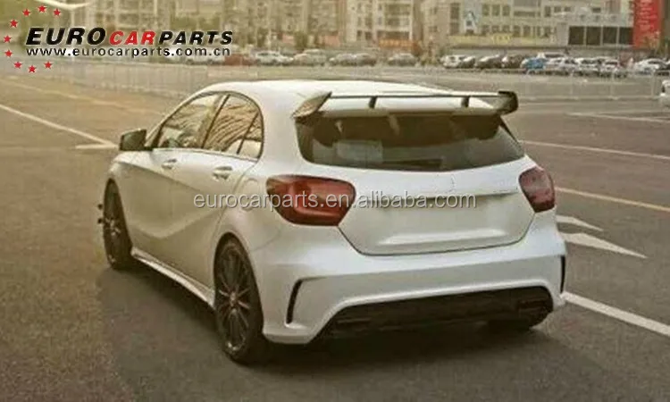 A45 Rear Spoiler for a-Class W176 - Carbon Fiber Roof Spoiler