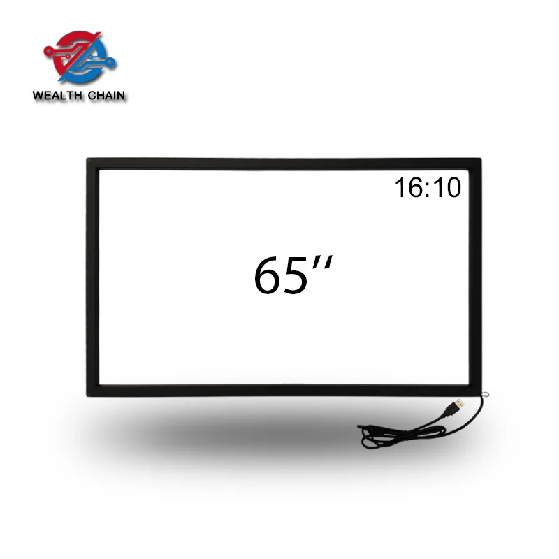 65 Inch Infrared Touch Screen 20 Multi-point Ir Touch Frame Factory ...