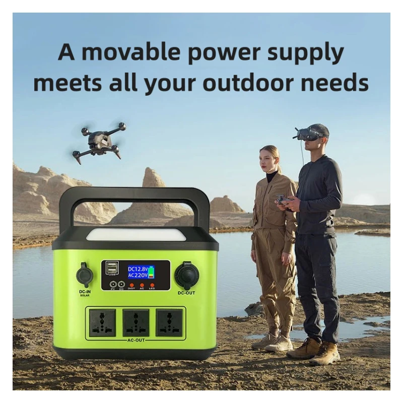 Portable Solar Generator 3000w Power Supply Lithium Camping 110-240V ...