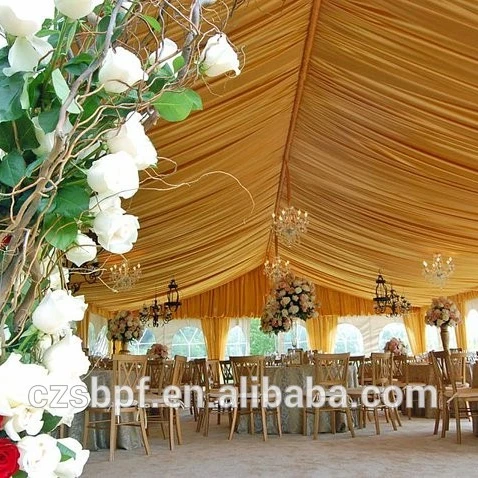 15x35m Fancy Large White Party Wedding Glass Events Tent Opaque Pvc ...