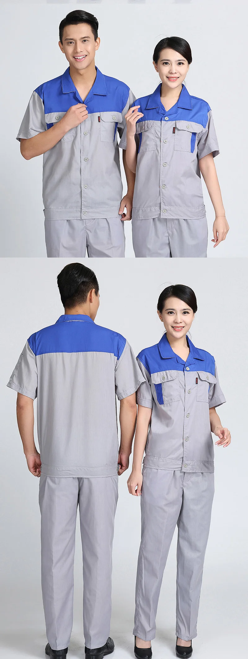 Industrial Mechanical Engineering Workwear Oem 35%cotton 65%polyester ...
