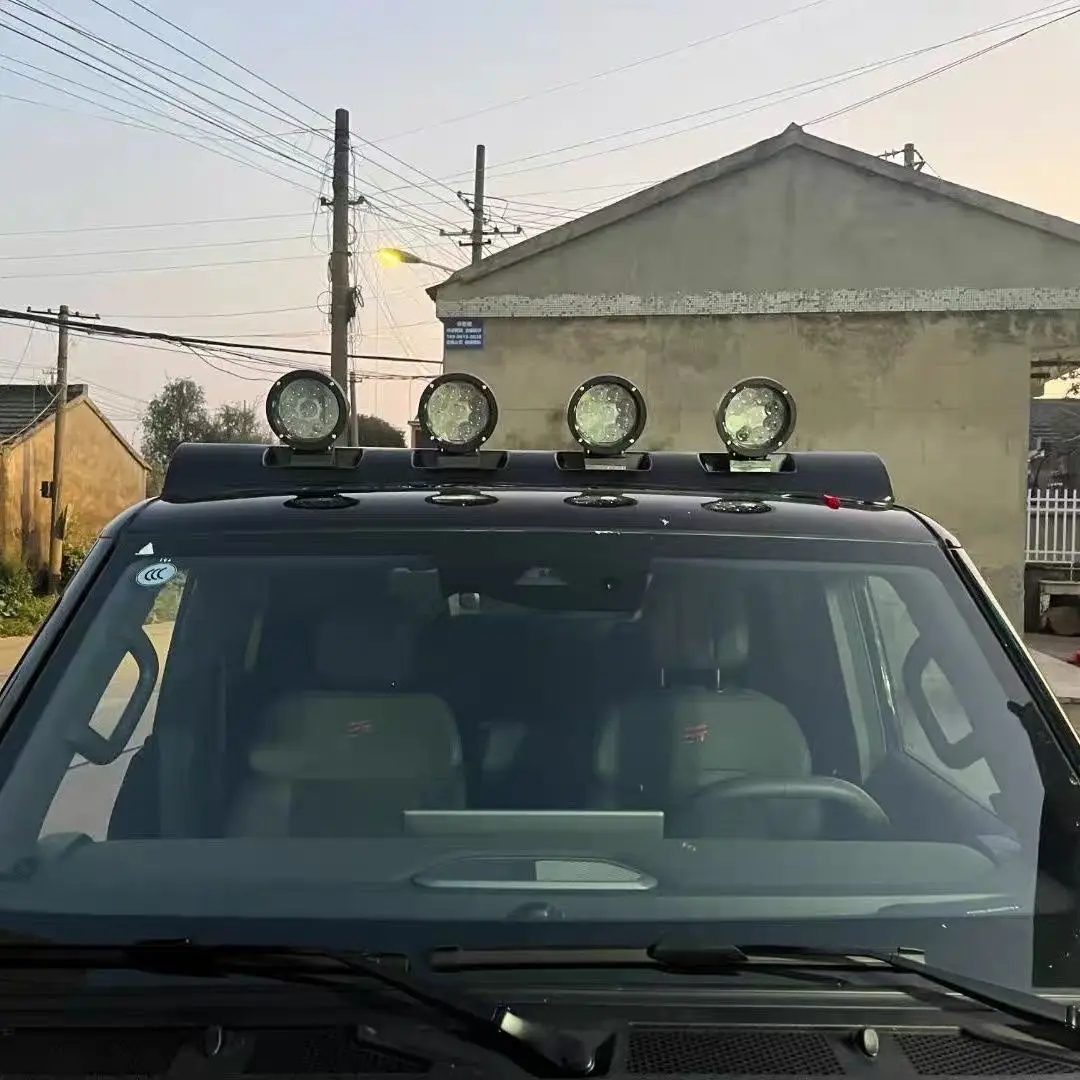 Jetour Traveler Round Roof Spotlight Jetour T2 Metal Base Modified Off ...