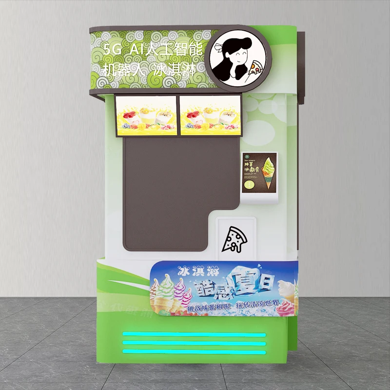 Bubble Tea Vending Machine with Smart System & Touch Screen - OEM