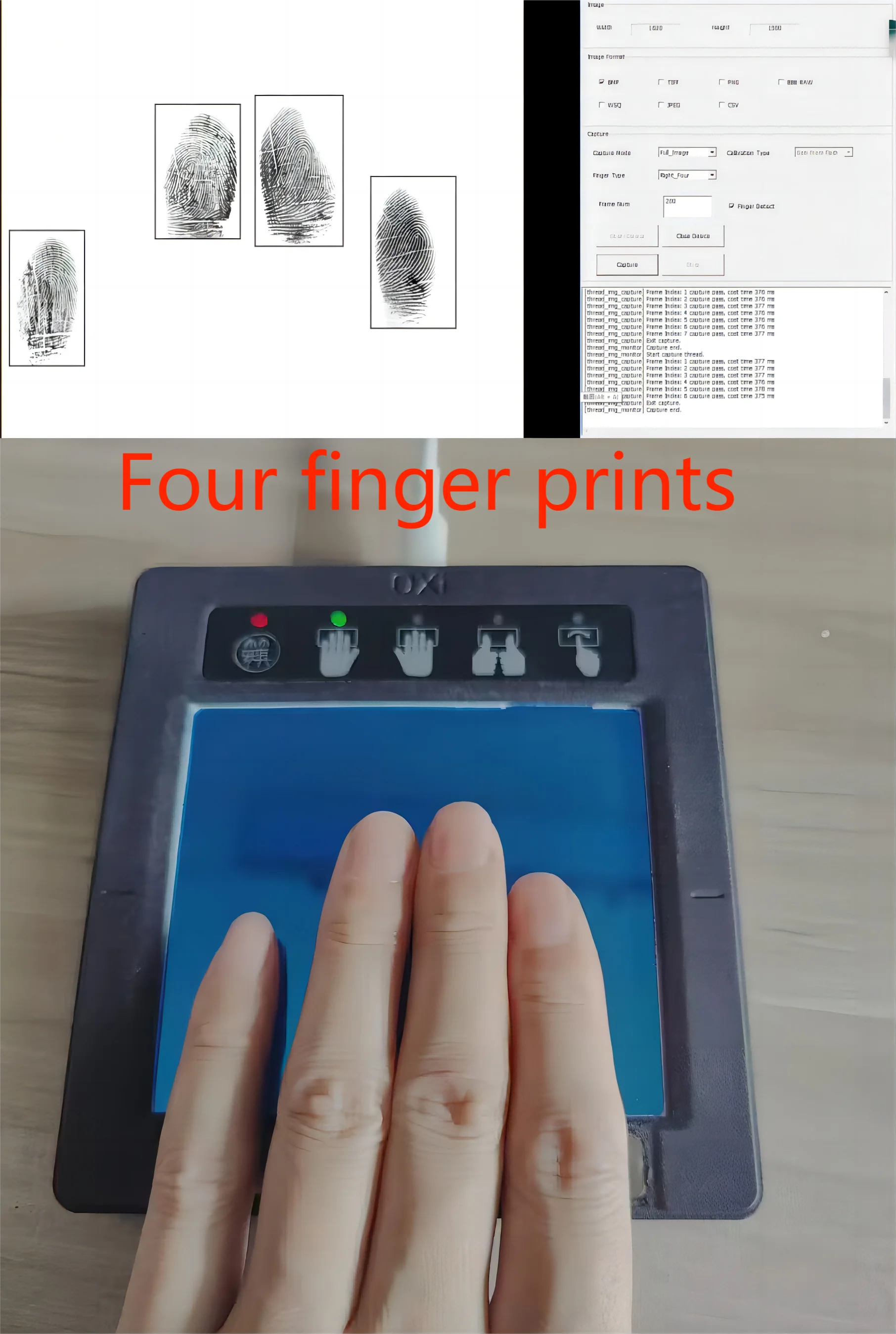 National ID Registration with Starhigh BIO Fingerprint Scanner