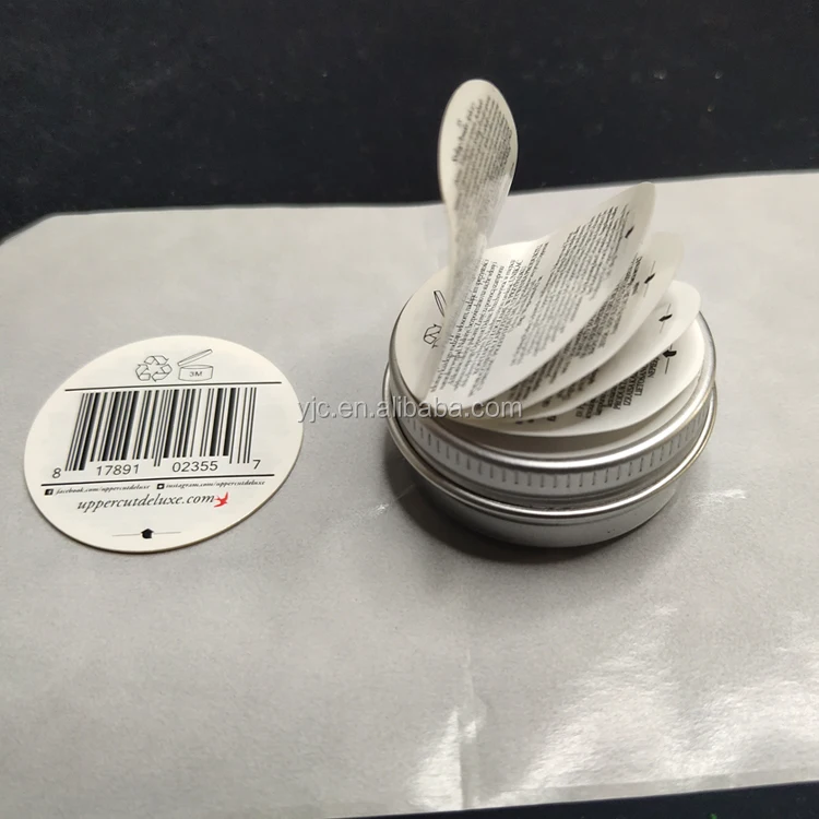 Custom Peel off Label - Double Layer Adhesive Sticker