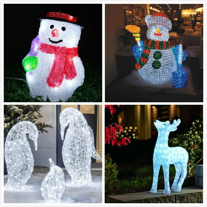 Outdoor Led Christmas Animal Deer Sculpture Motif Lights - Buy Deer ...