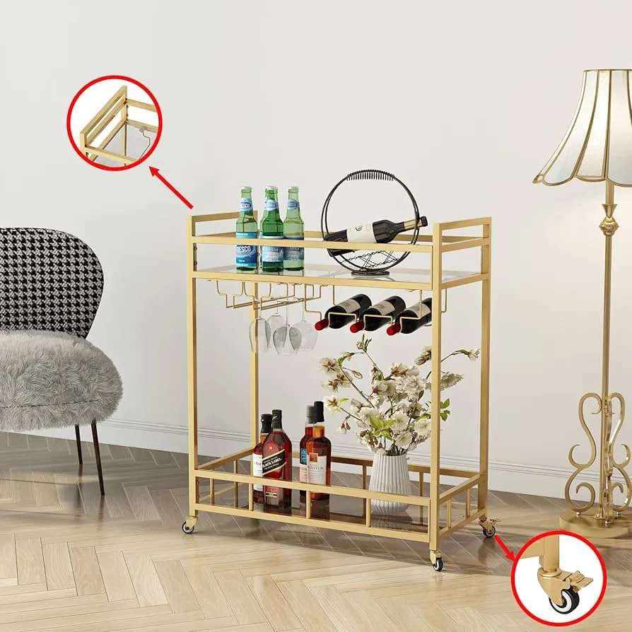 Factory Price Restaurant Trolley With Wheels Luxury Design Trolley ...