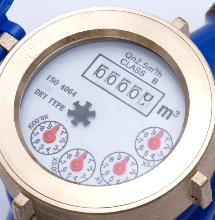 Cast Iron Water Meter Shell Multijet Water Meter Iso 4064 Class B - Buy ...